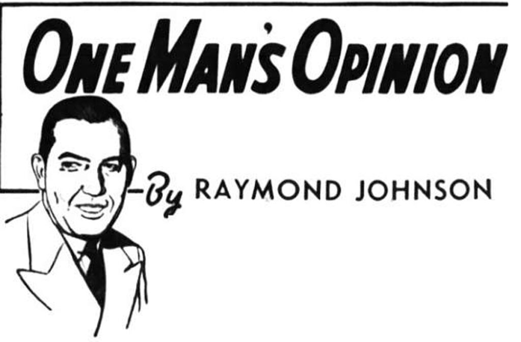 Raymond Johnson Predicted Tomorrow’s Sports, Decades Ago | Baseball in ...